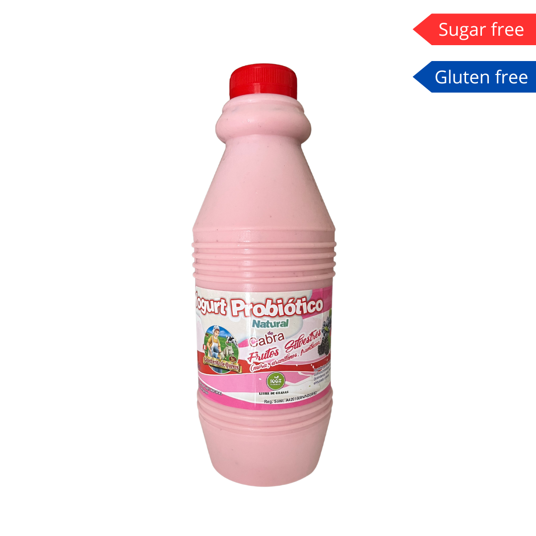 Yogurt Probiótico natural de cabra 1LT - Frutos Silvestres – Panacea